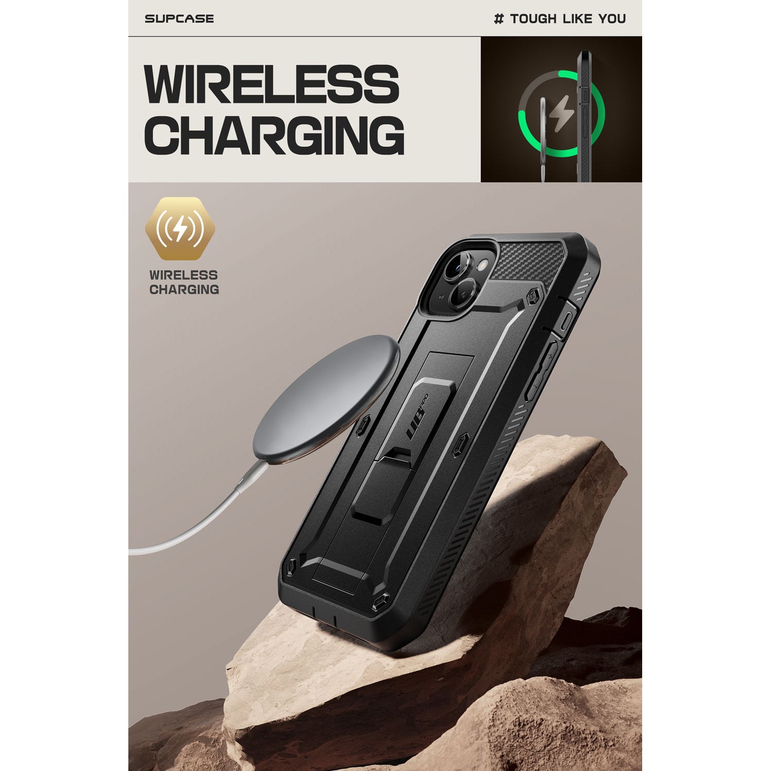 SUPCASE | iPhone 15 6.1 inch (2023) | UB Pro Holster Case