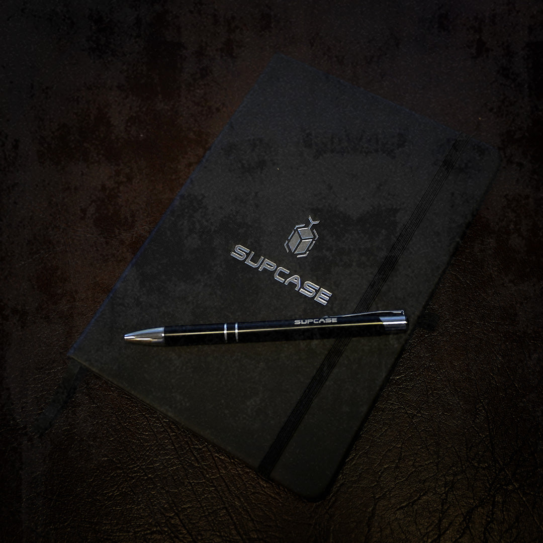 Official Limited Edition SUPCASE Notebook - Black | SUPCASE