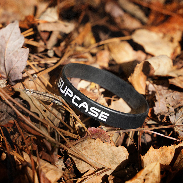 Official Limited Edition SUPCASE Silicone Wristband - Black | SUPCASE