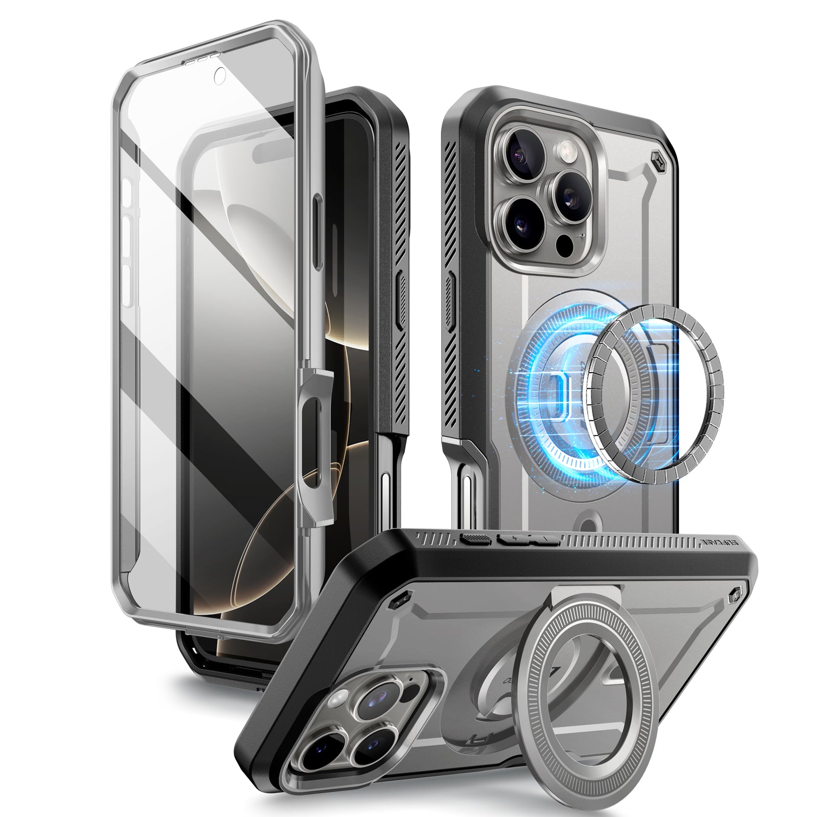 SUPCASE | iPhone 16 Pro 6.3 inch (2024) | UB Pro MAG Holster Case