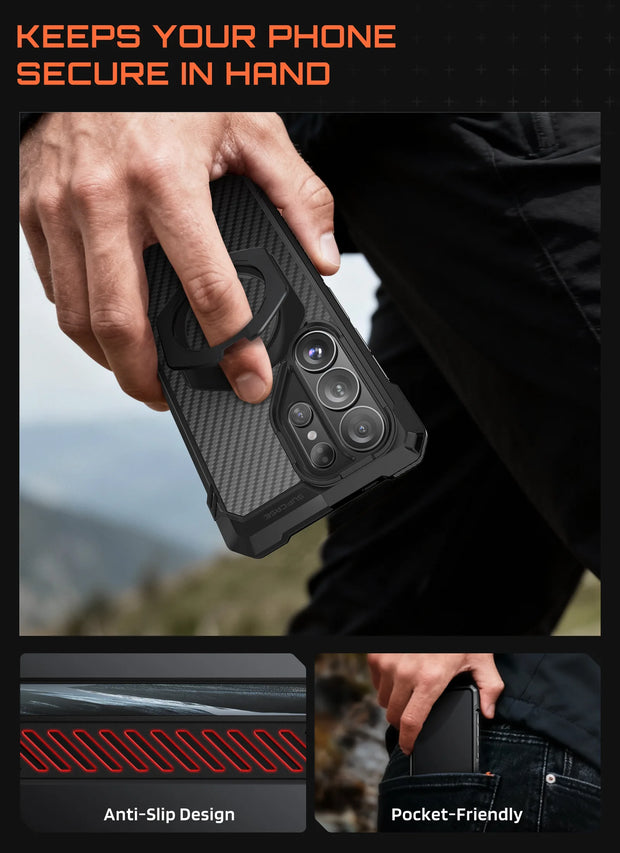 UB GRIP Series Galaxy S26 Ultra MagSafe Phone Case with Kickstand | SUPCASE