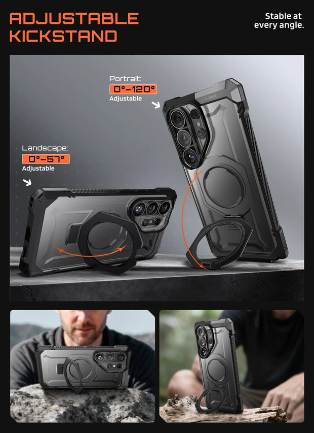 UB GRIP Series Galaxy S26 Ultra MagSafe Phone Case with Kickstand | SUPCASE