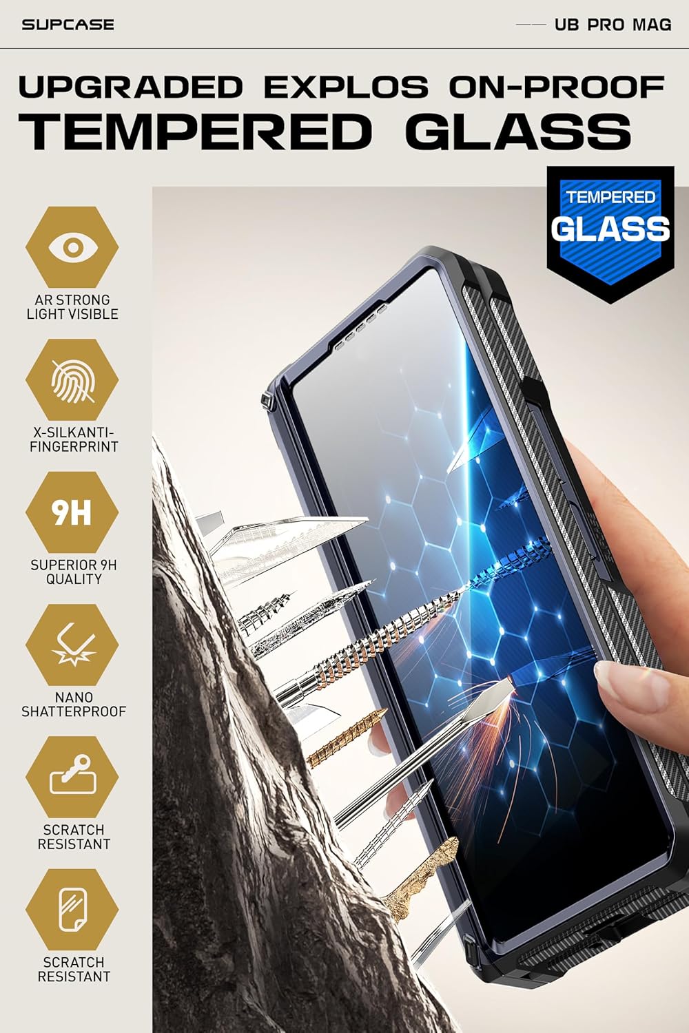 Galaxy Z Fold6 Unicorn Beetle PRO Rugged Phonecase with S-Pen Holder ...