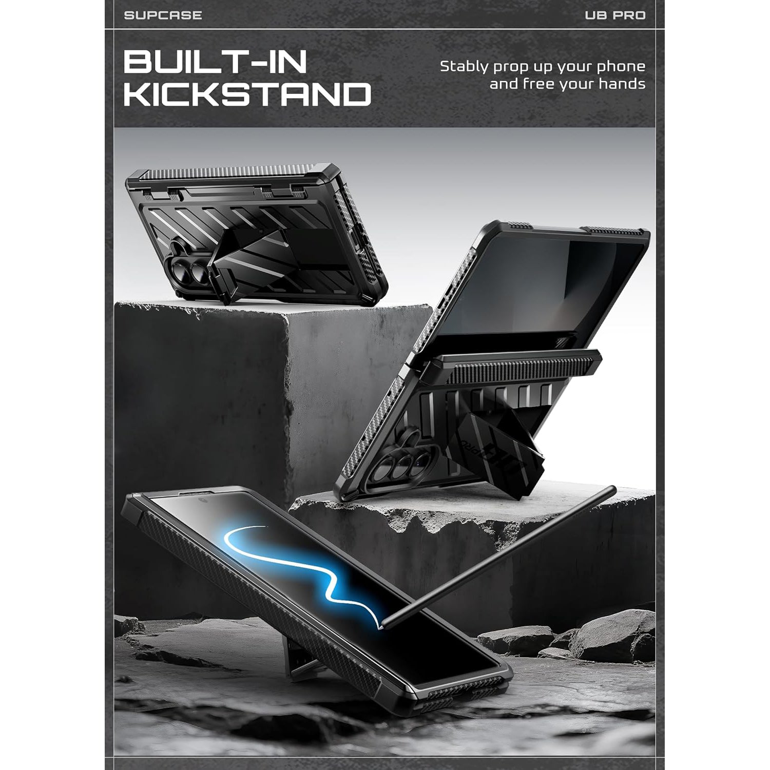 Galaxy Z Fold7 Unicorn Beetle PRO Rugged Phonecase with S-Pen Holder ...