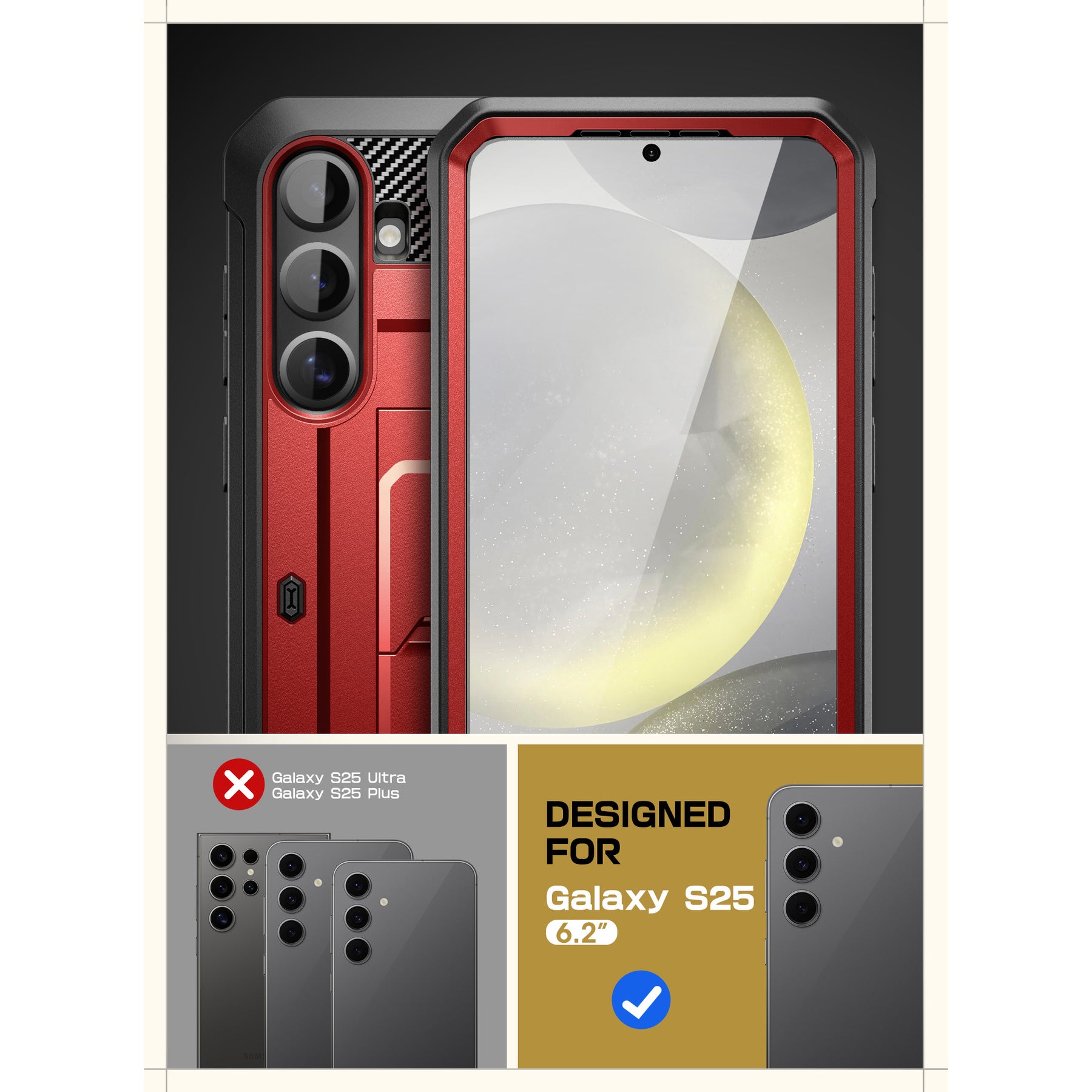 SUPCASE | Galaxy S25 | Unicorn Beetle PRO