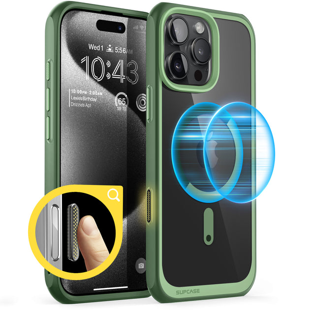 SUPCASE | iPhone 16 Pro Max (2024) | UB MAG Clear Bumper Case