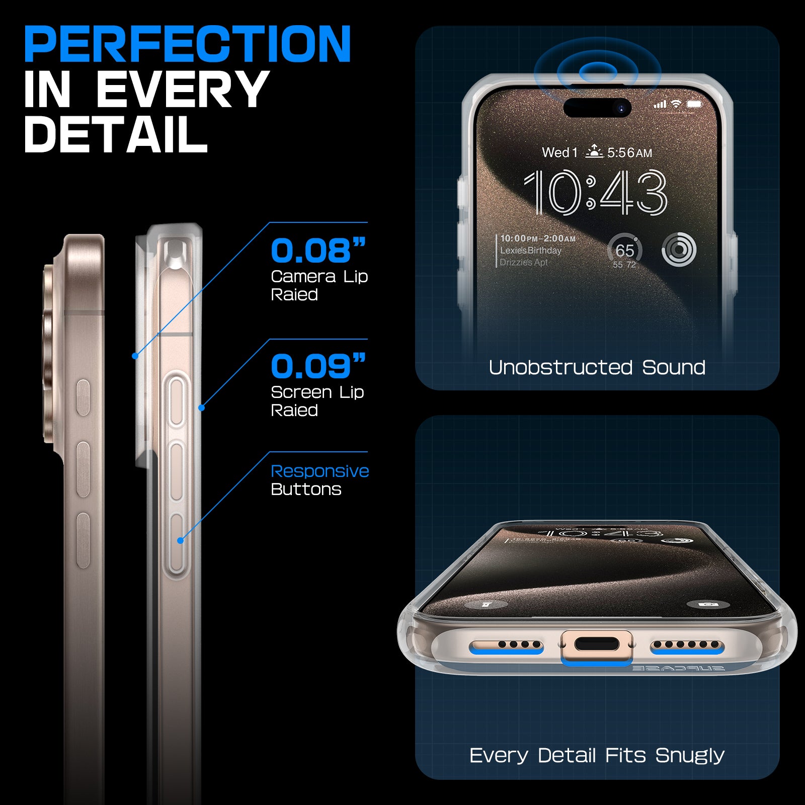 SUPCASE | iPhone 16 Pro Max (2024) | UB MAG Stand Clear Bumper Case