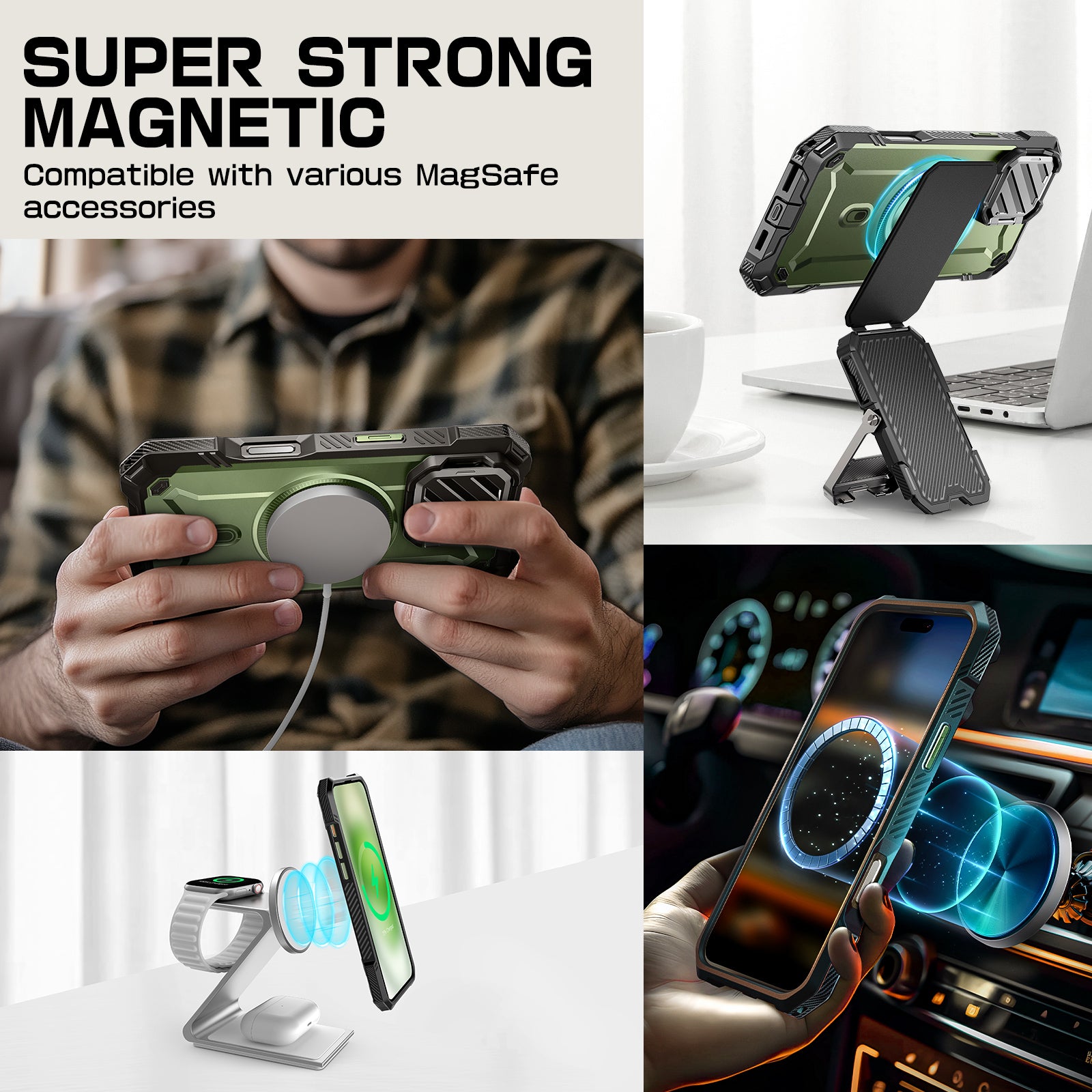 SUPCASE | iPhone 16 Pro Max 6.9 inch (2024) | UB MAG XT Holster Case