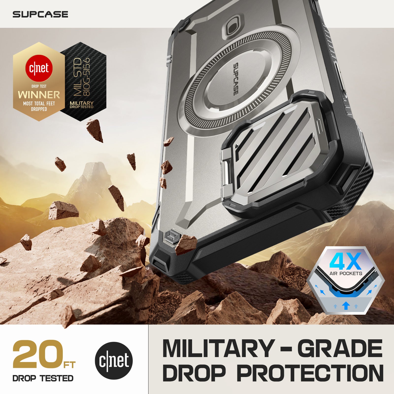 SUPCASE | iPhone 16 Pro Max 6.9 inch (2024) | UB MAG XT Holster Case