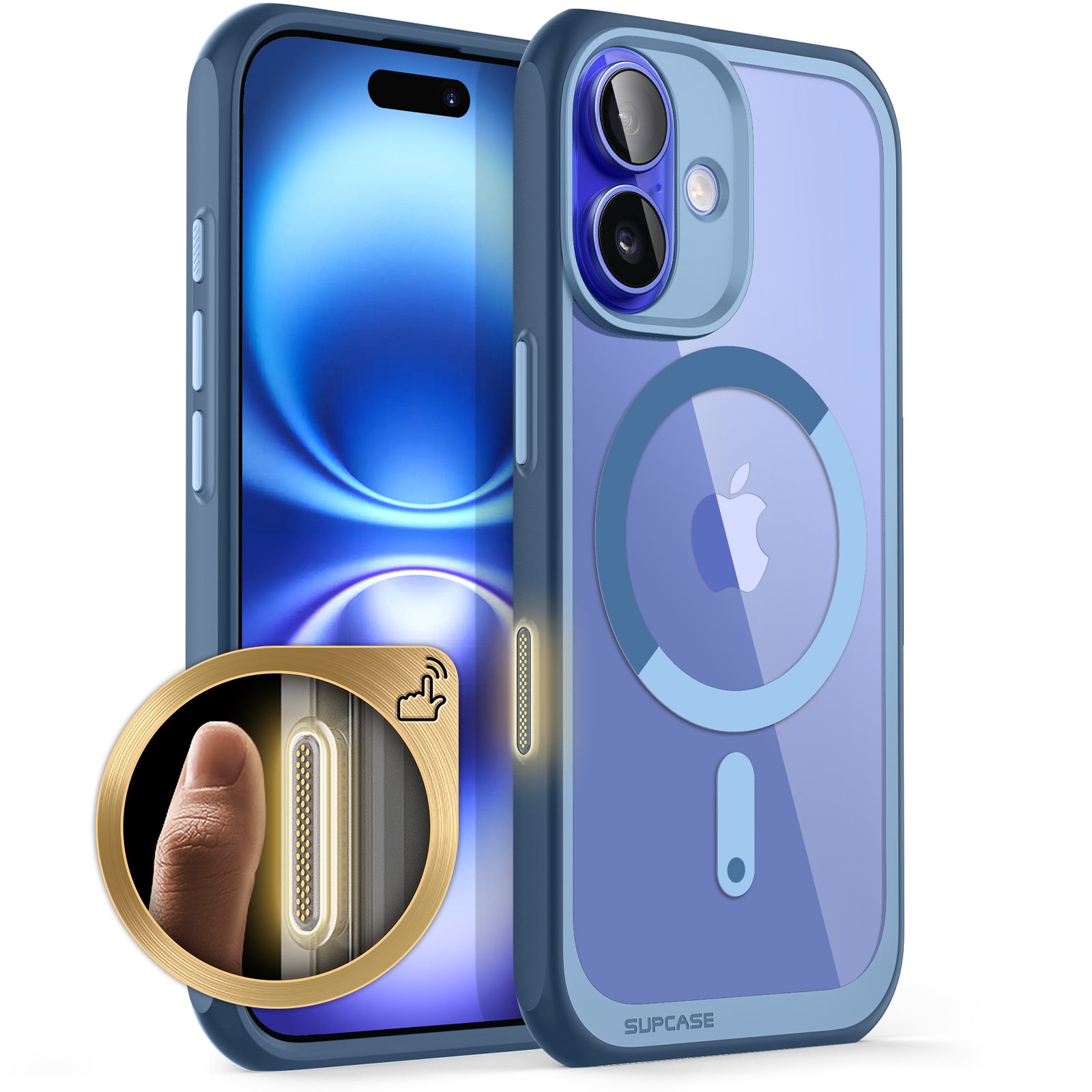 SUPCASE | iPhone 16 (2024) | UB MAG Clear Bumper Case