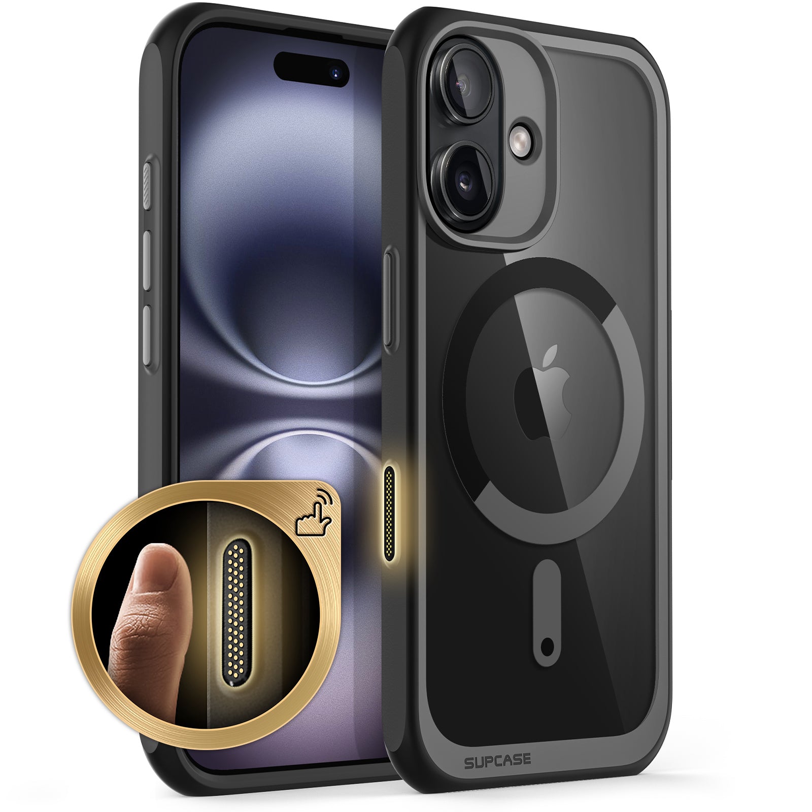 SUPCASE | iPhone 16 (2024) | UB MAG Clear Bumper Case