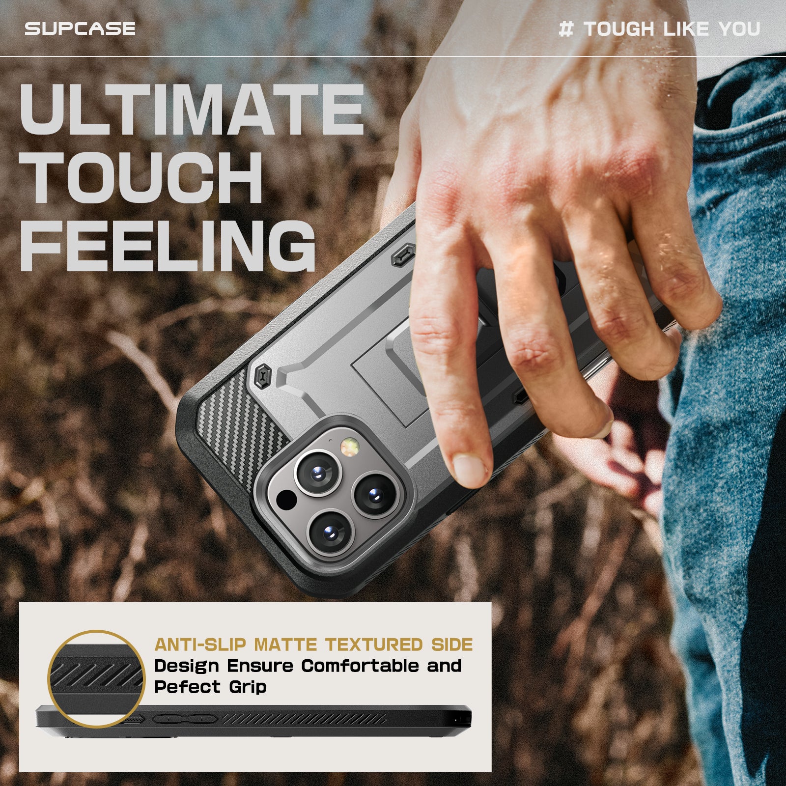 SUPCASE | iPhone 16 Pro Max 6.7 inch (2024) | UB Pro Holster Case