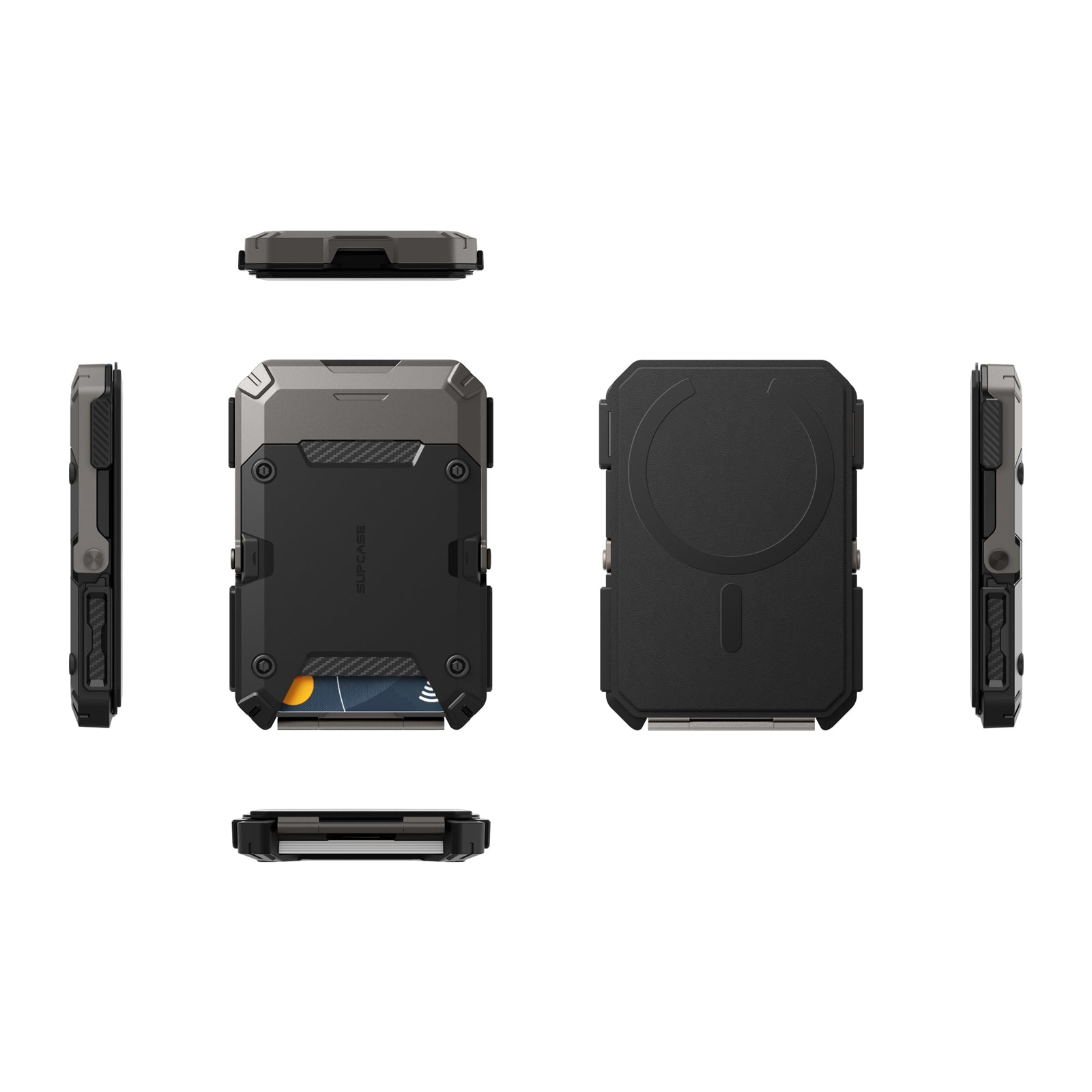 SUPCASE | MagSafe | Magnetic Wallet with Stand