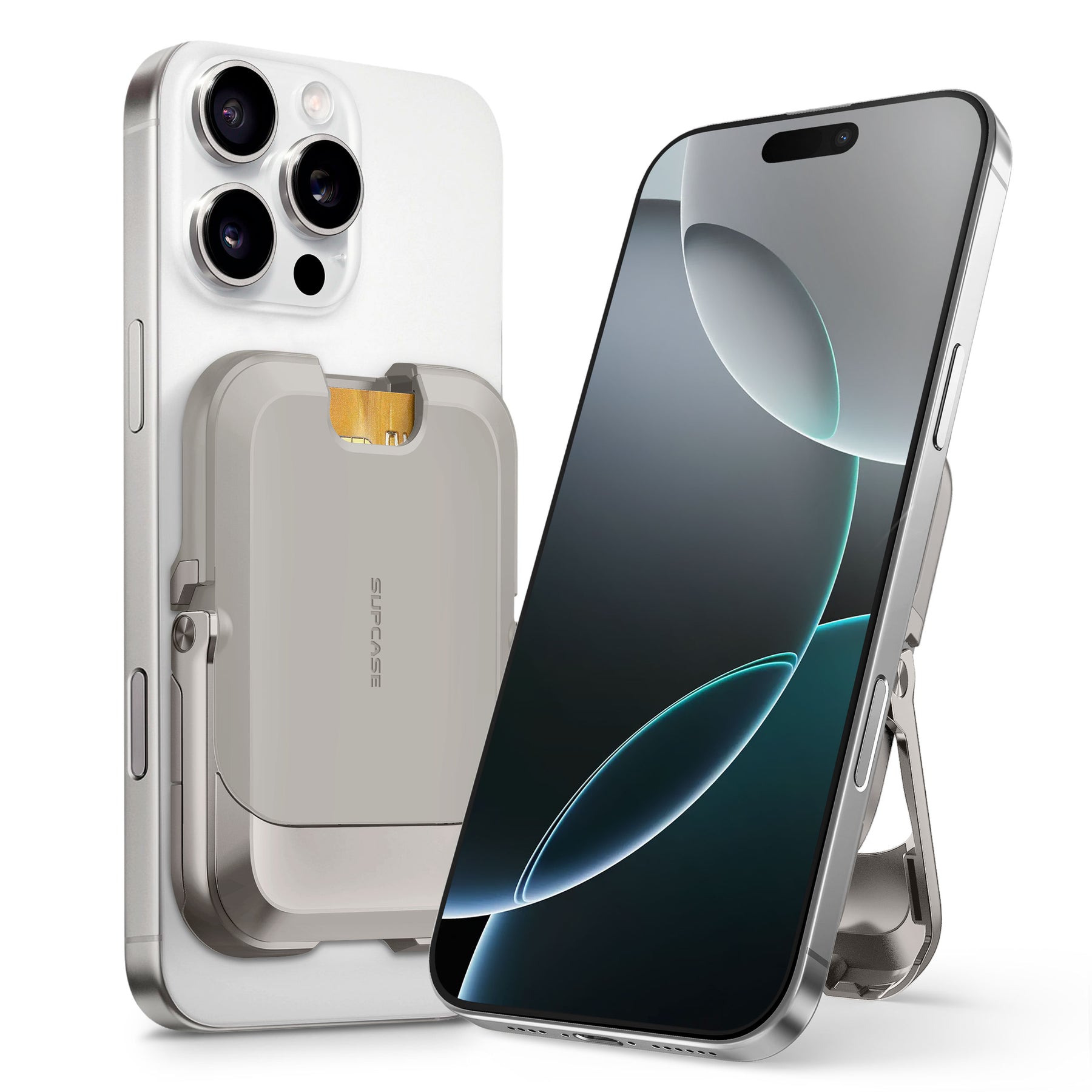 SUPCASE | MagSafe | Magnetic Wallet with Stand