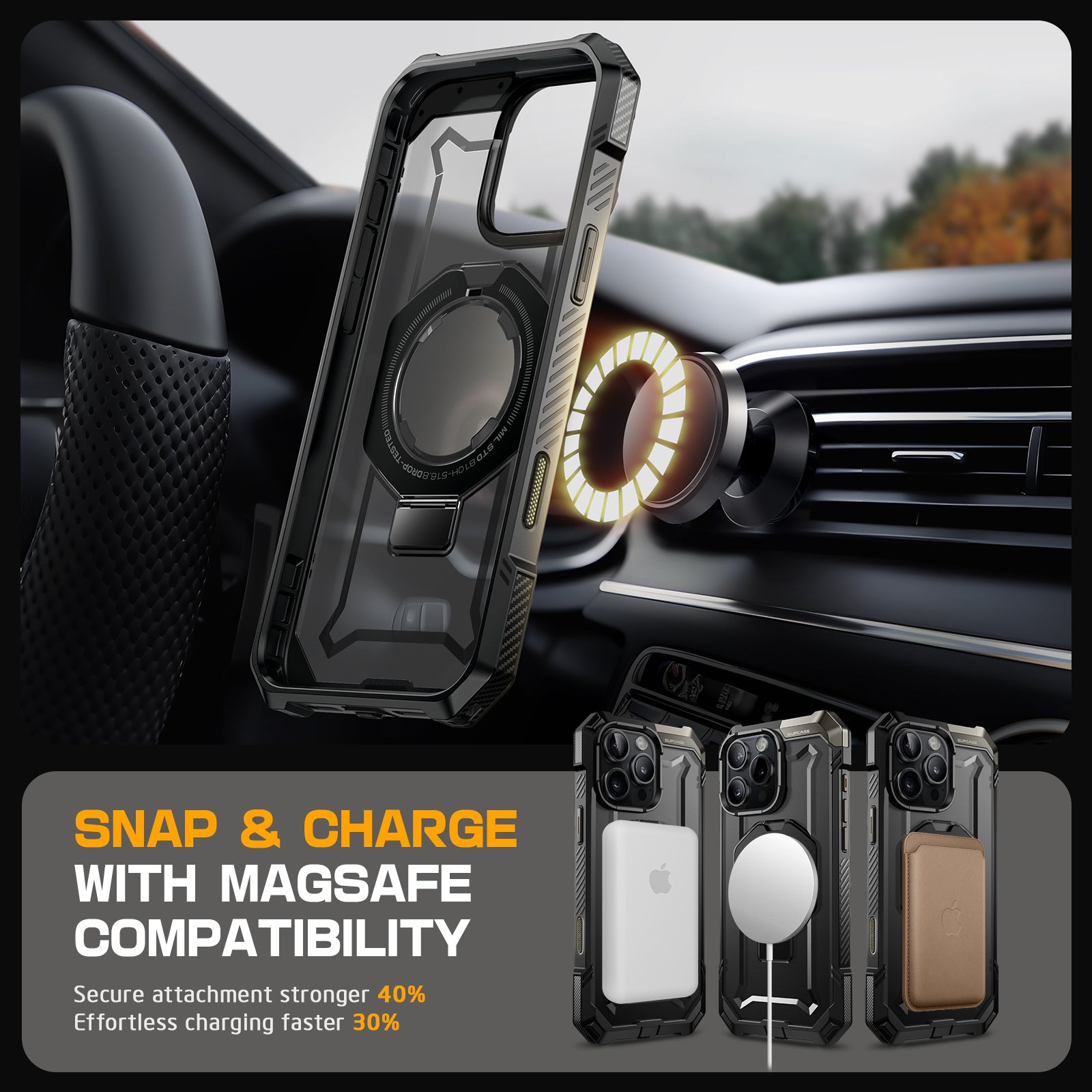 iPhone 16 Pro Max UB Grip MagSafe Phone Case | SUPCASE