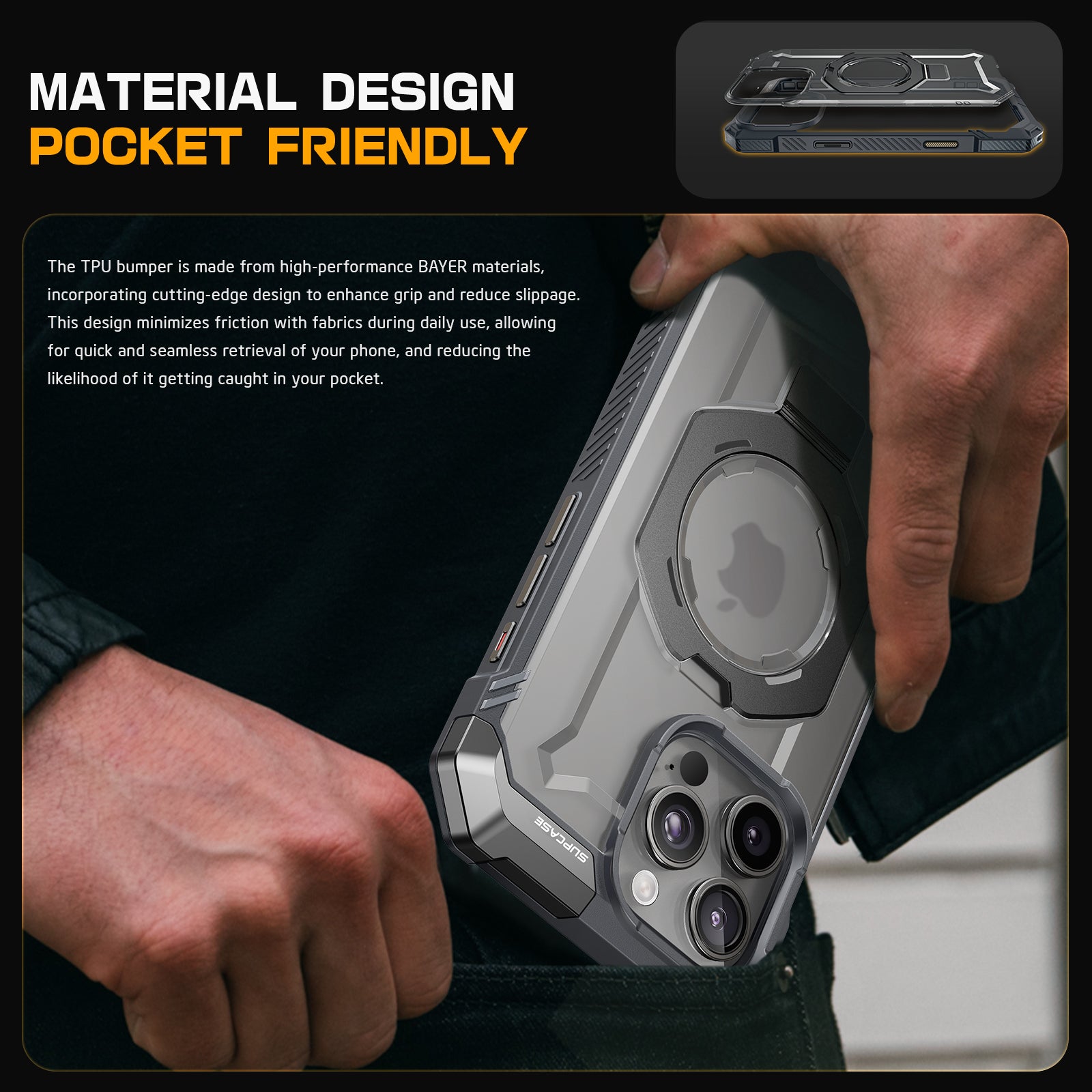 iPhone 16 Pro UB Grip MagSafe Phone Case | SUPCASE