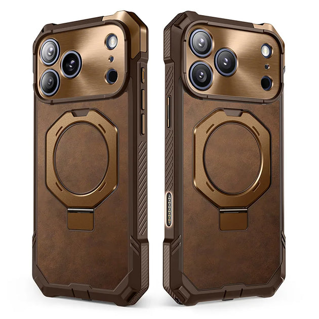 UB Grip iPhone 17 Pro Max Leather Case with Alloy Lens Cover | SUPCASE