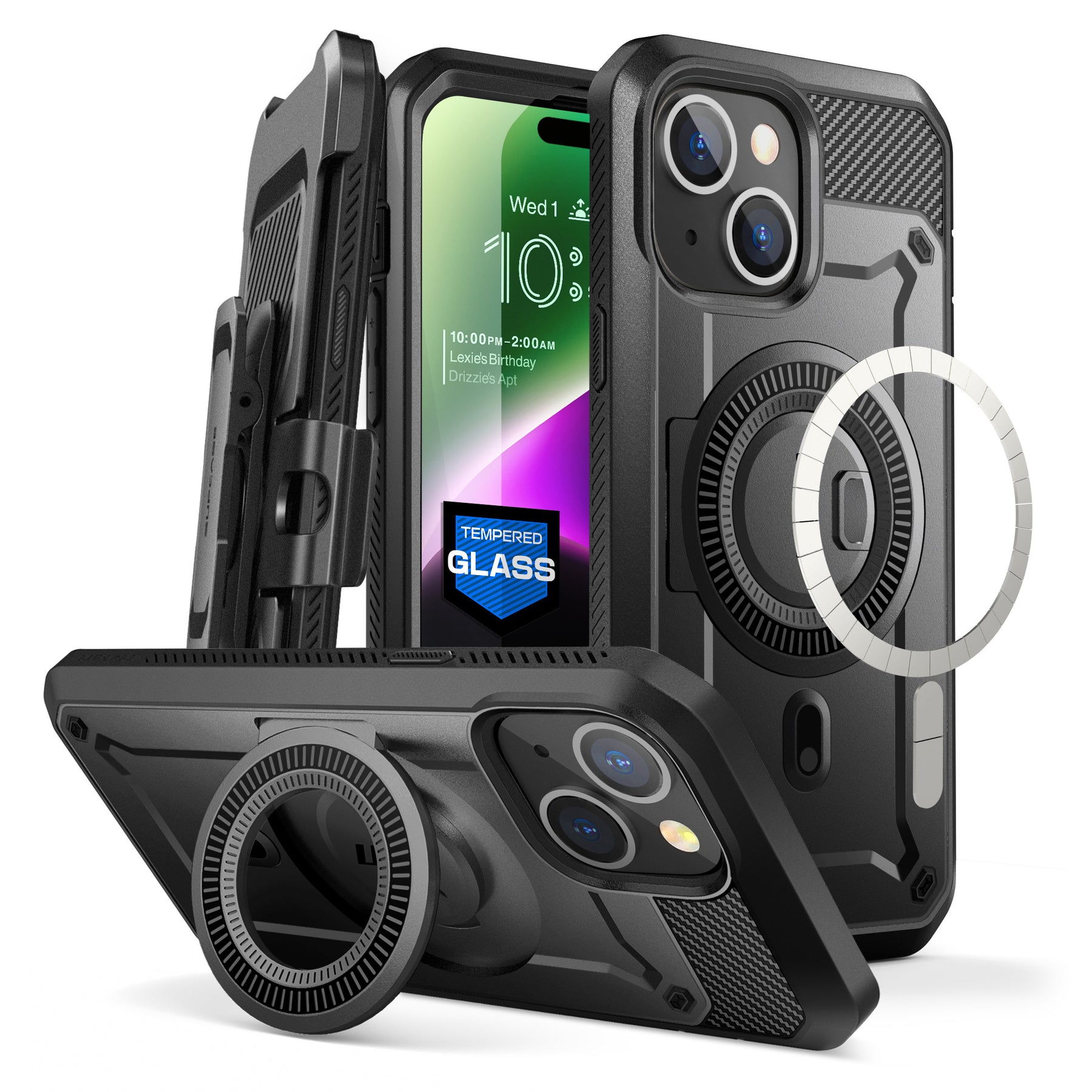 SUPCASE | iPhone 15 Plus 6.7 inch (2023) | UB Pro MAG Holster Case