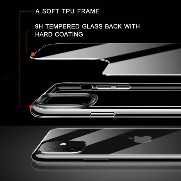 SUPCASE | iPhone 11 6.1 inch (2019) | UB GLASS Slim Clear Case