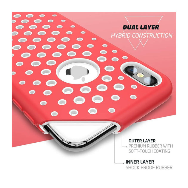 iPhone X / XS Unicorn Beetle Sport Athletic Case-Red | SUPCASE