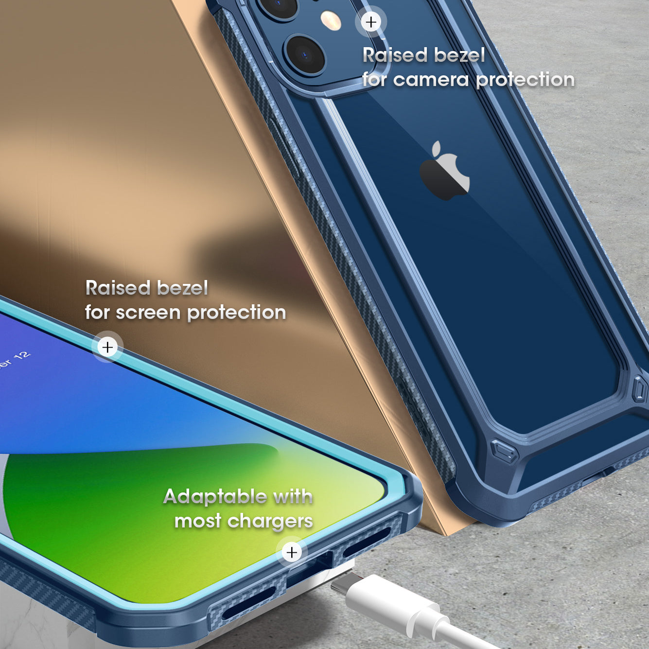 SUPCASE | iPhone 12 mini 5.4 inch (2020) | UB Exo Clear Case