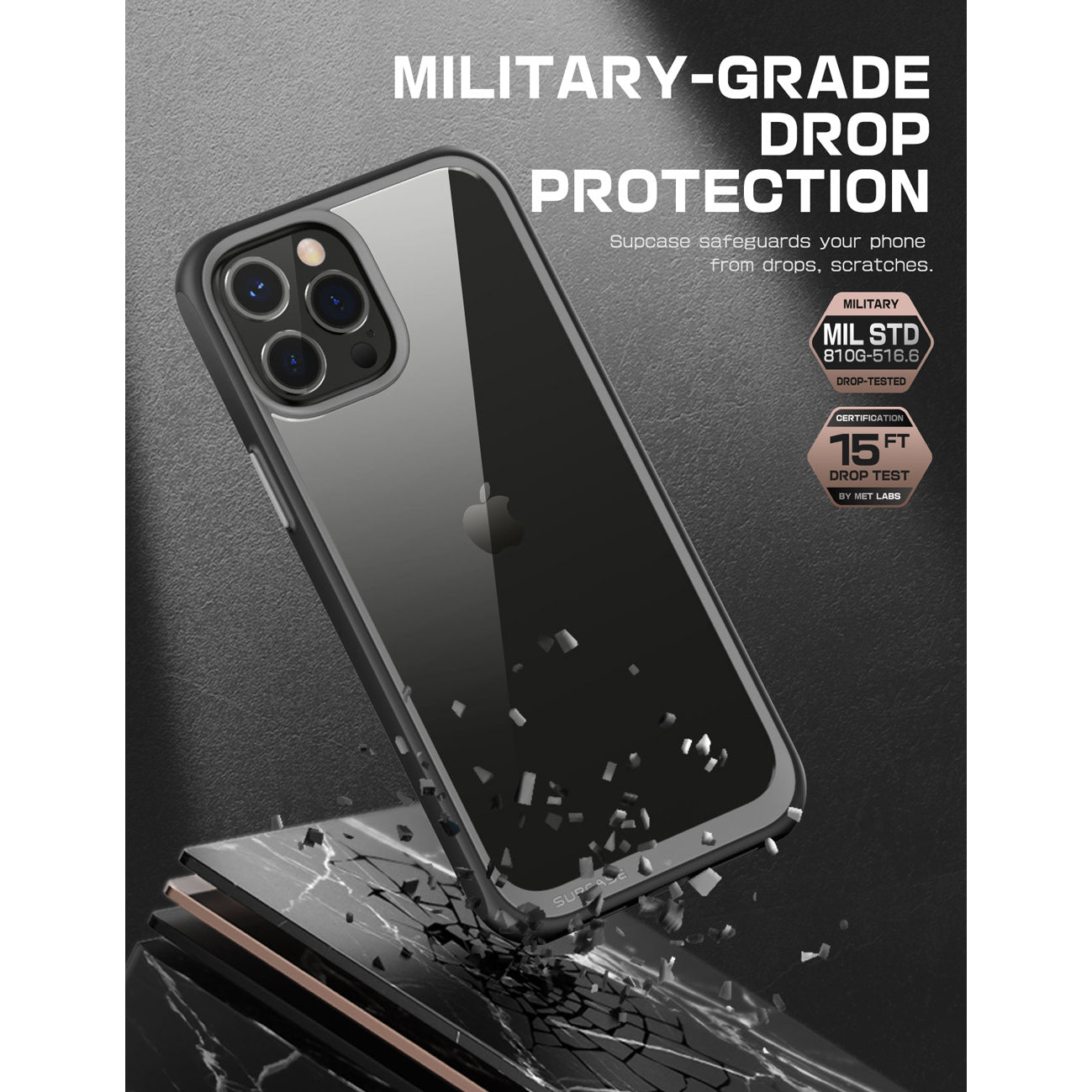 SUPCASE | iPhone 13 Pro (2021) | UB Style Clear Bumper Case