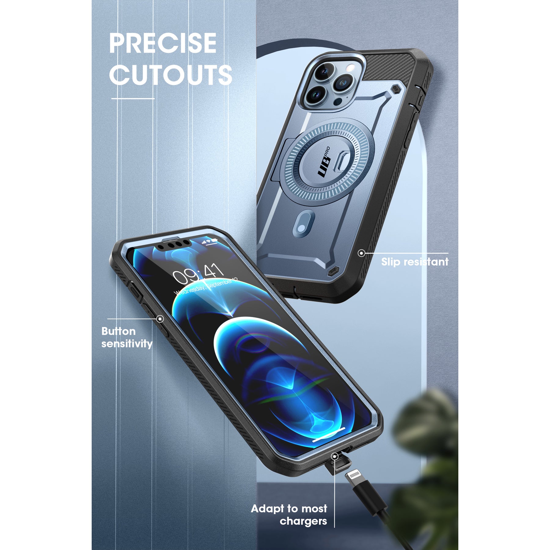 SUPCASE | iPhone 13 Pro Max 6.7 inch (2021) | UB Pro MAG Holster Case