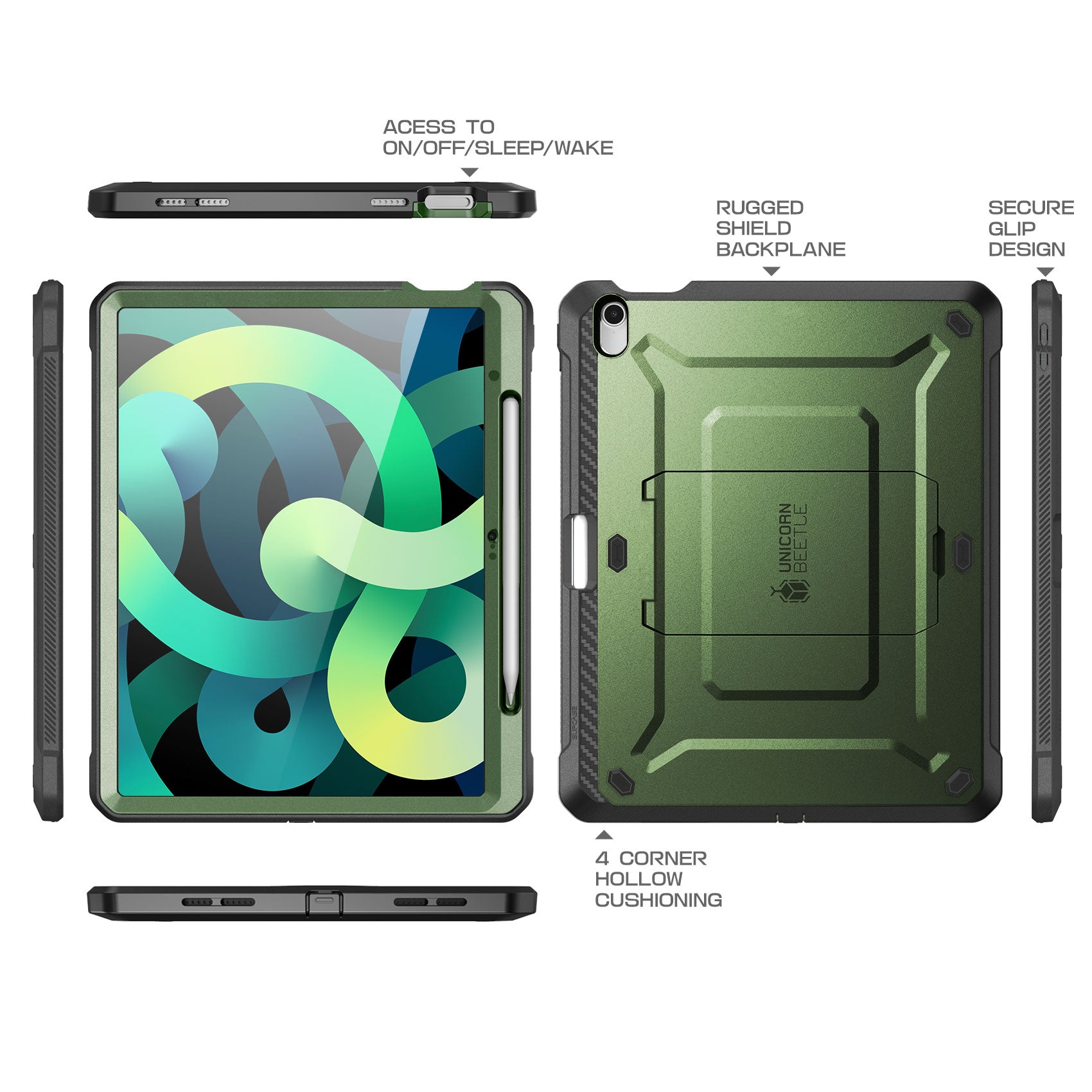 SUPCASE | iPad 10.9" 2022 | Unicorn Beetle Pro Rugged Case