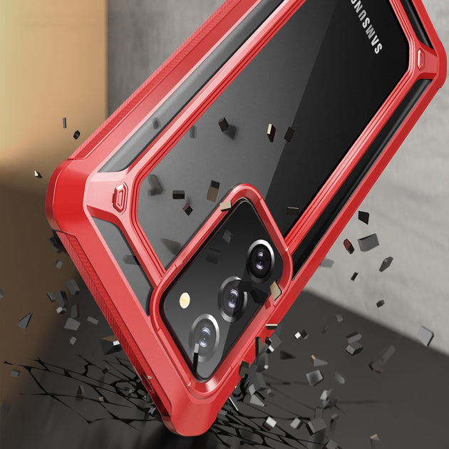 Galaxy Note20 Unicorn Beetle EXO Clear Case-Red | SUPCASE