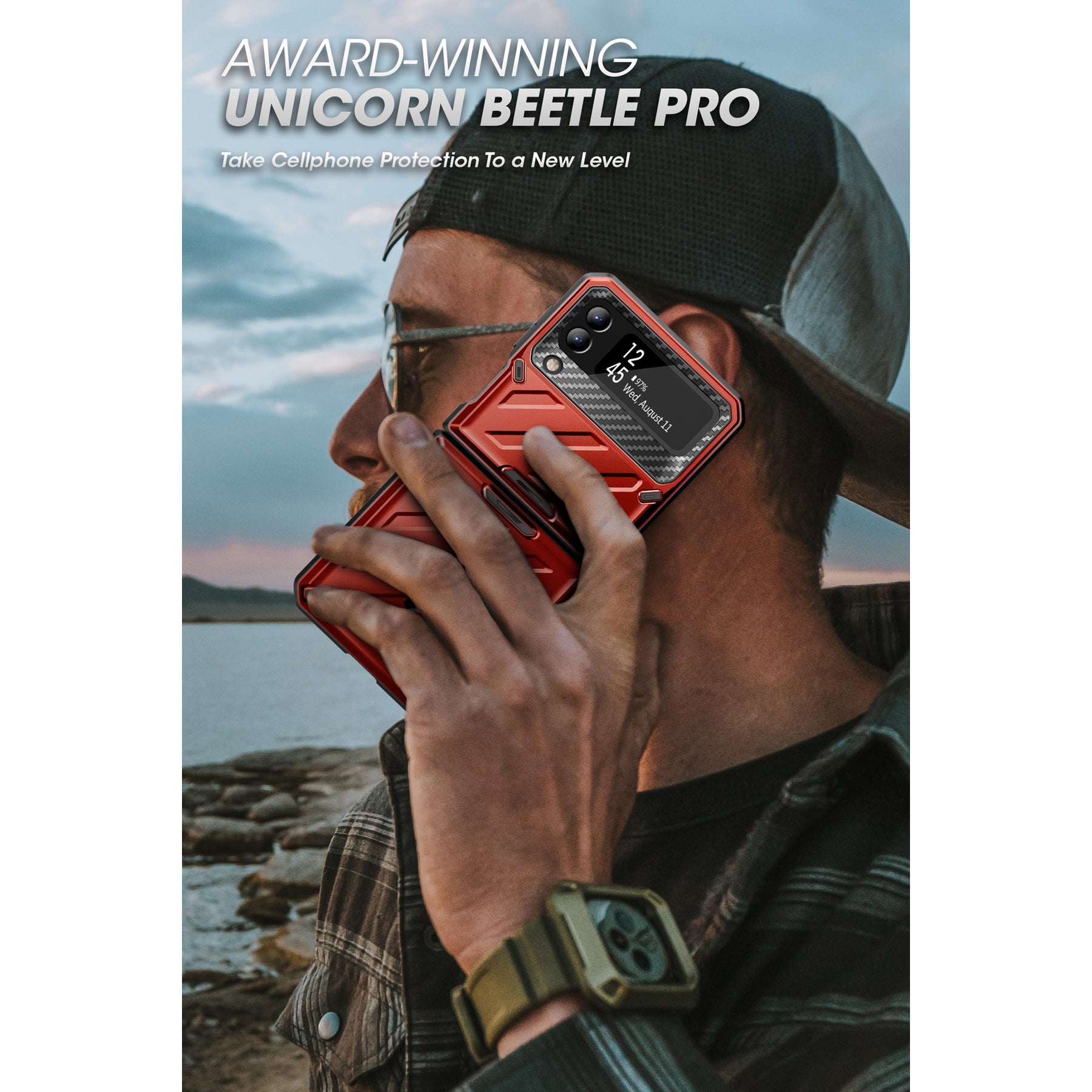 Galaxy Z Flip4 Unicorn Beetle PRO Rugged Phonecase with Belt Clip | SUPCASE