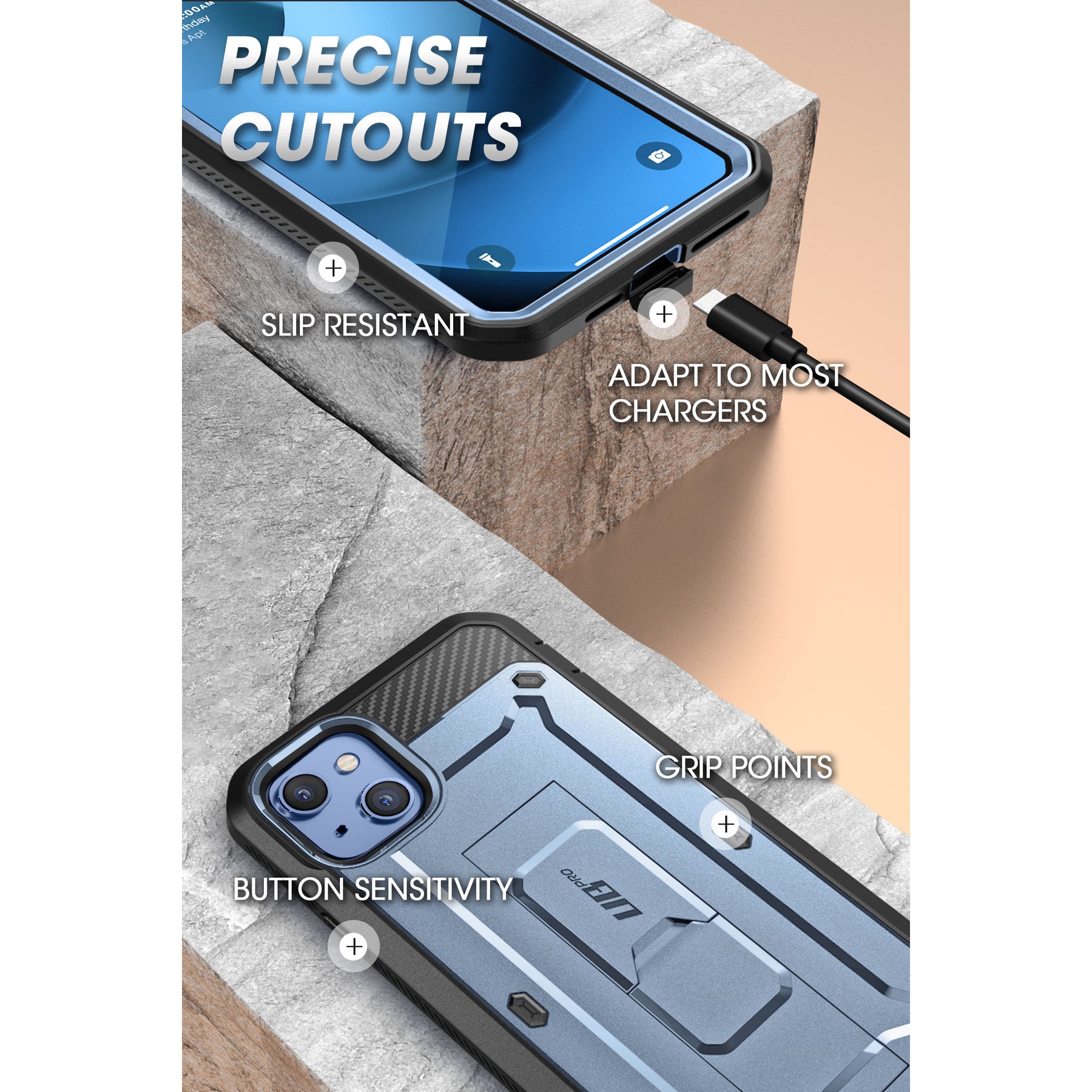 SUPCASE | iPhone 14 6.1 inch (2022) | UB Pro Holster Case