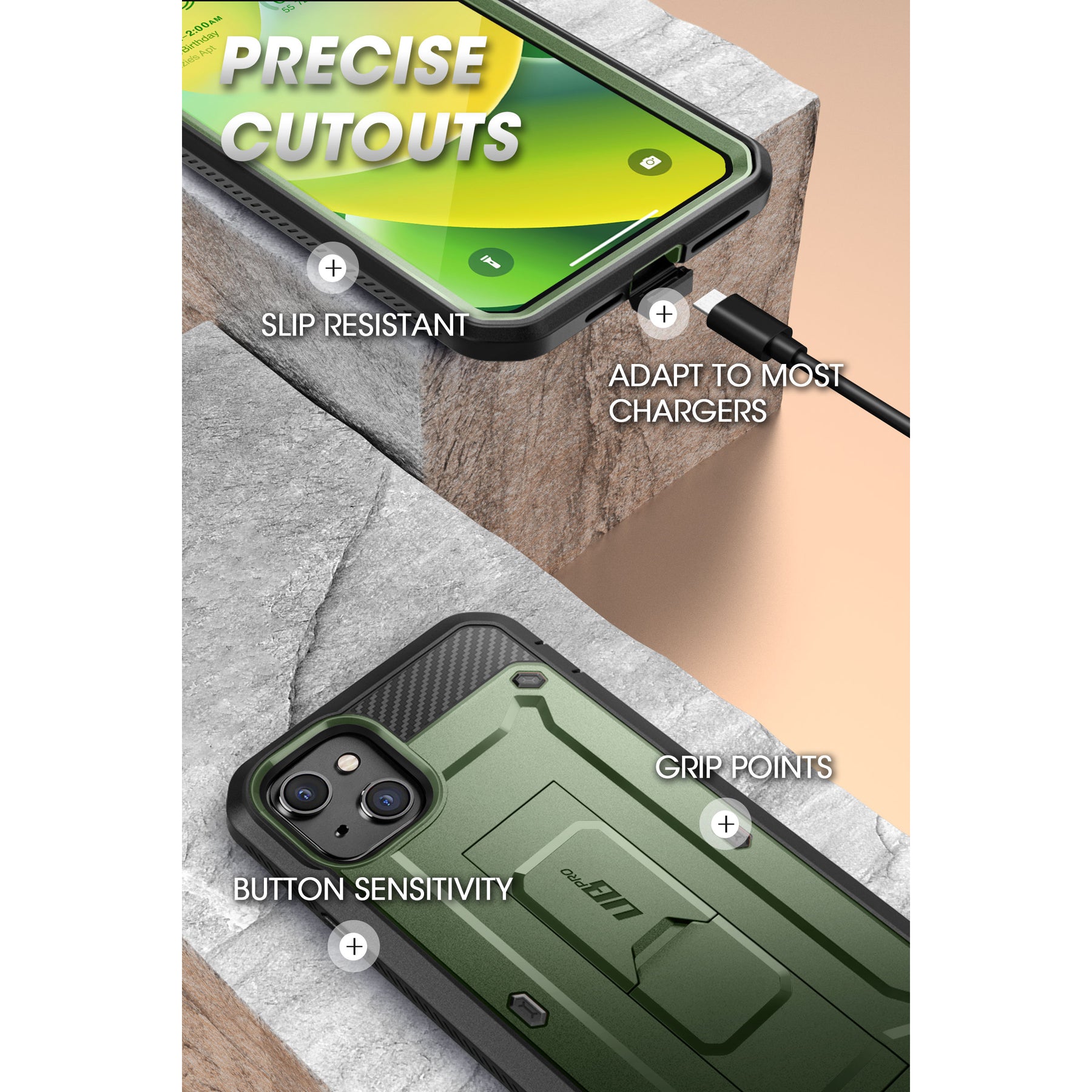 SUPCASE | iPhone 14 6.1 inch (2022) | UB Pro Holster Case