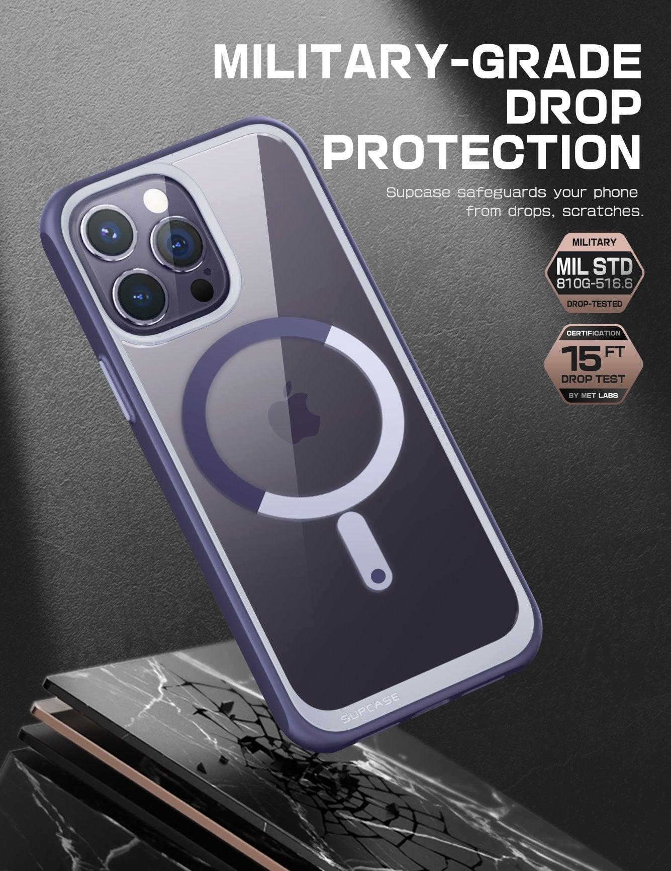 SUPCASE | iPhone 14 Pro Max (2022) | UB MAG Clear Bumper Case